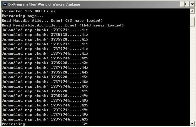 [Help] Some problems when launching mangosd.exe and AD.exe | RaGEZONE - MMO Development Forums