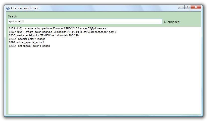 Sanny Builder's Opcode Search - Coding - GTAForums