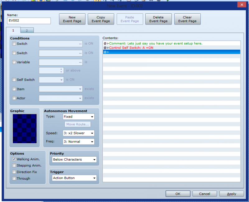Making an event disappear. | RPG Maker Forums