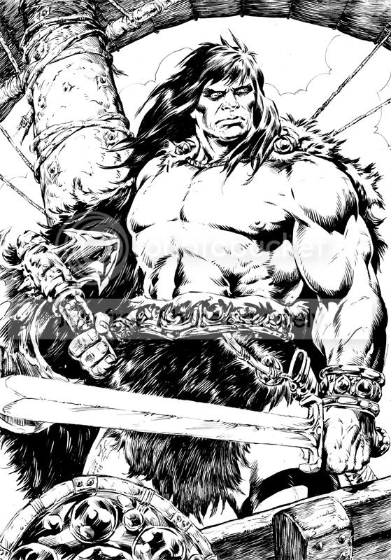 Conan Pinups -by Atula Siriwardane | Mongoose Publishing