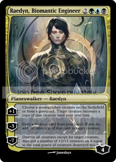 Raedyn, Biomantic Engineer - Raikou Rider Blog - User Blogs - MTG Salvation