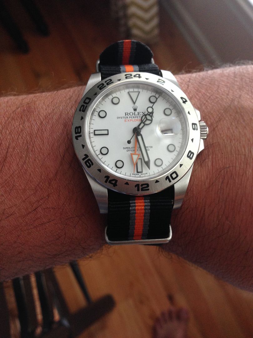 Rolex Explorer Ii 42mm Nato Rolex Explorer 2025 2 Nato