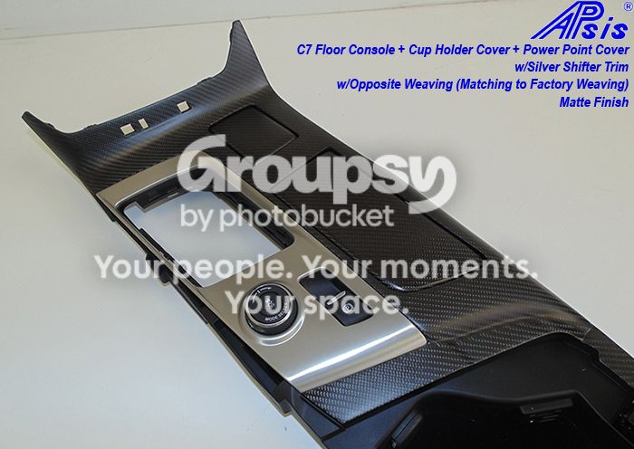Apsis: C7 Floor Console + Waterfall w/Opposite Weaving...FIRST ON ...