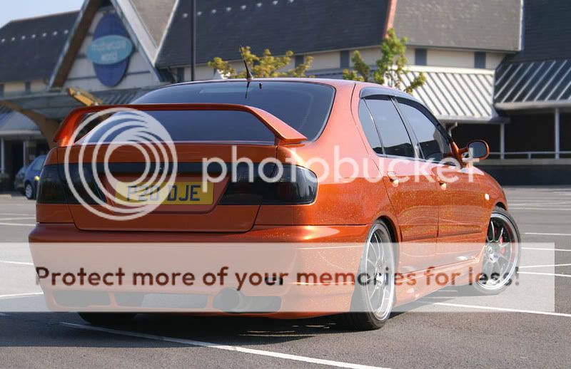 Nissan Primera rear touring car spoilers - Nissan Primera Owners Club